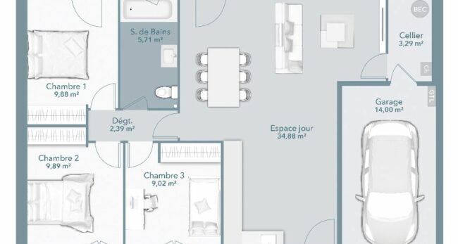 Optima 75 - Maisons France Confort