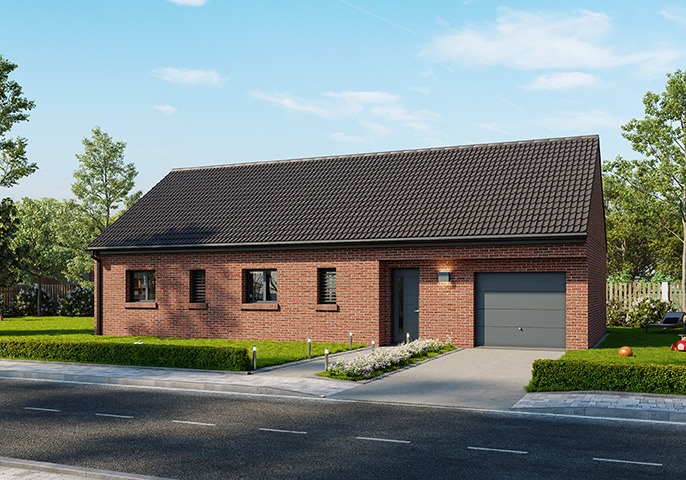 Maison En Brique Rouge | Ventana Blog